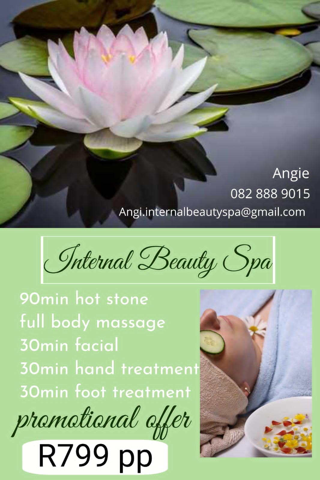 Specials – Internal Beauty Spa